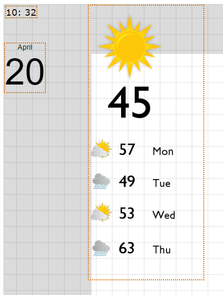 TemplatesHD - How to manage the Weather, Date, and Time Widgets in the ...
