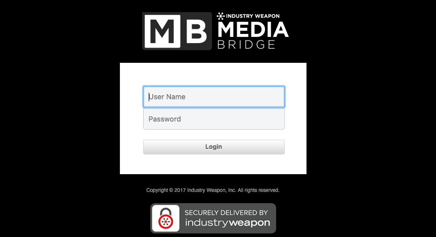 Accessing Your MediaBridge – Industry Weapon